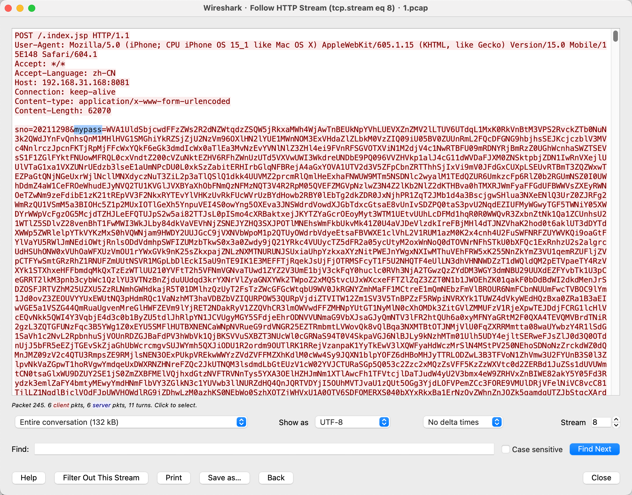 哥斯拉ekp版本流量分析 - xia0le's Blog